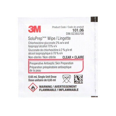 Lingette SoluPrep 3M – Distribution Médicale Saguenay